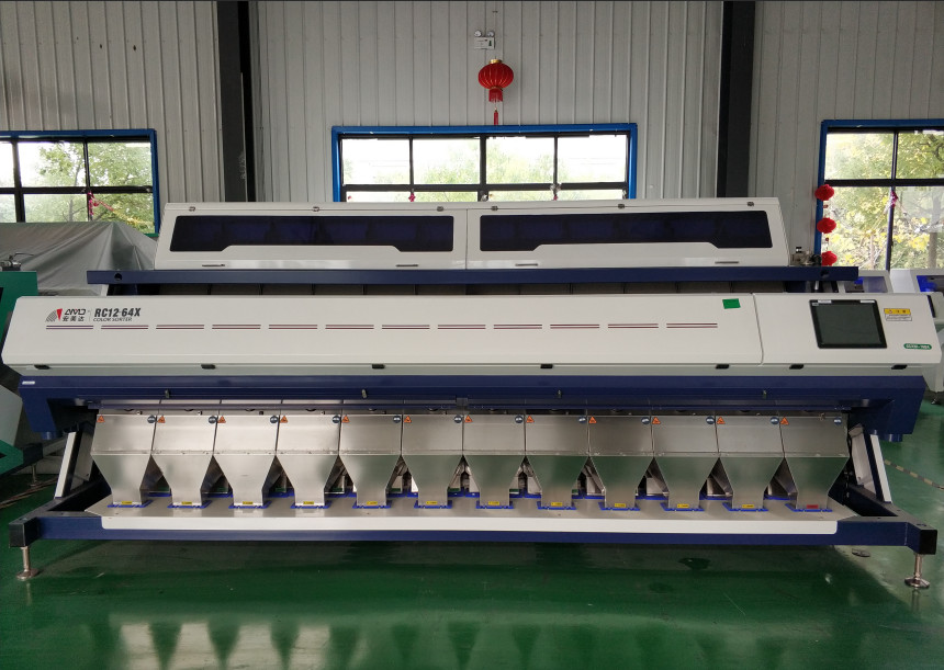 rice colour sorter machine with LED light and CCD camera rice colour sorter machine with LED light and CCD camera